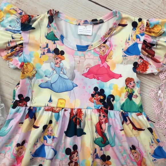 Dresses | Boutique Girls Disney Princess Dress | Poshmark